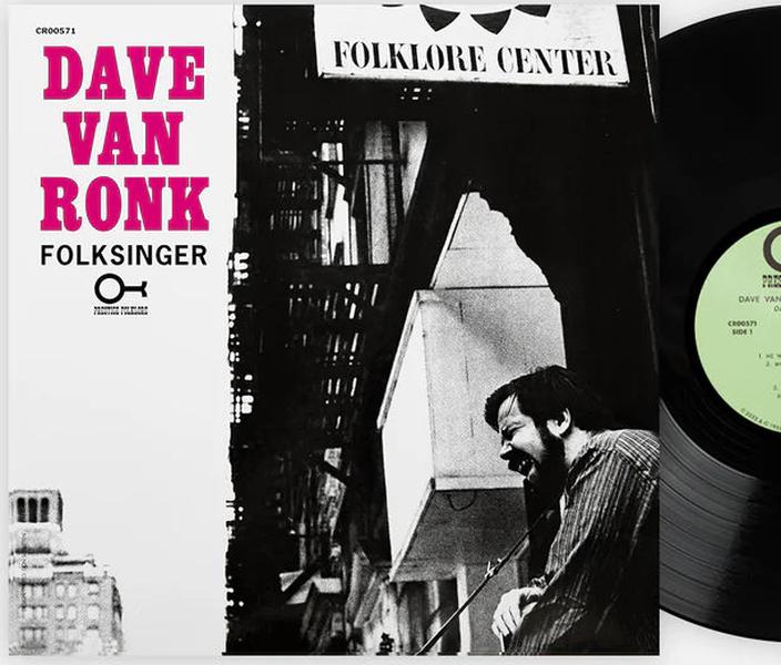 Dave Van Ronk - Folksinger - Black Vinyl - LP – Colorful Vinyl